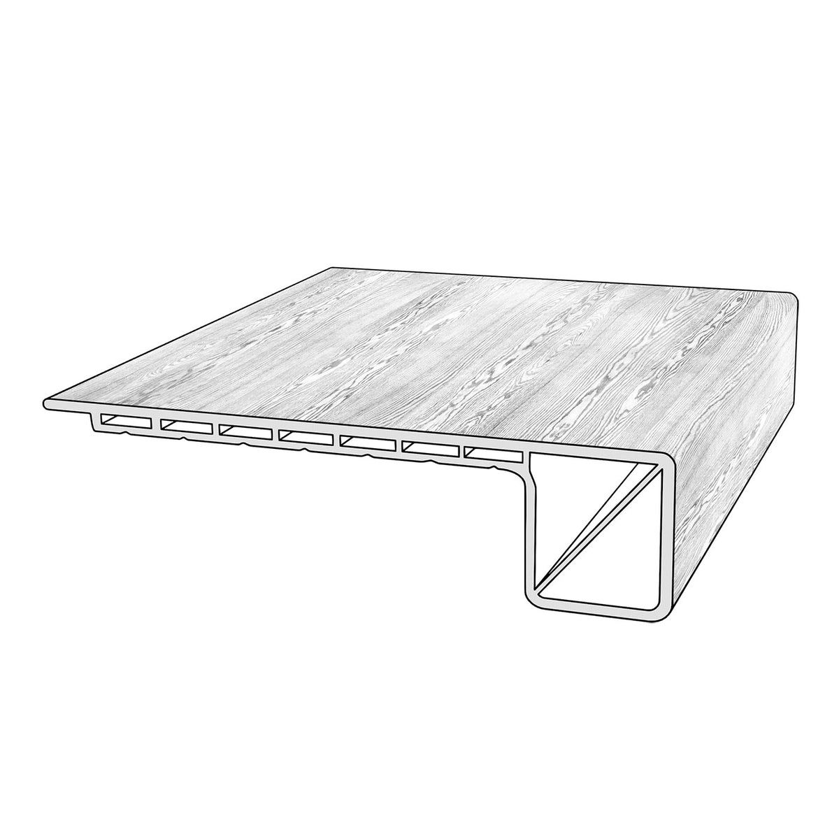 Square Stair Nosing | COREtec | Best Floor for Dogs